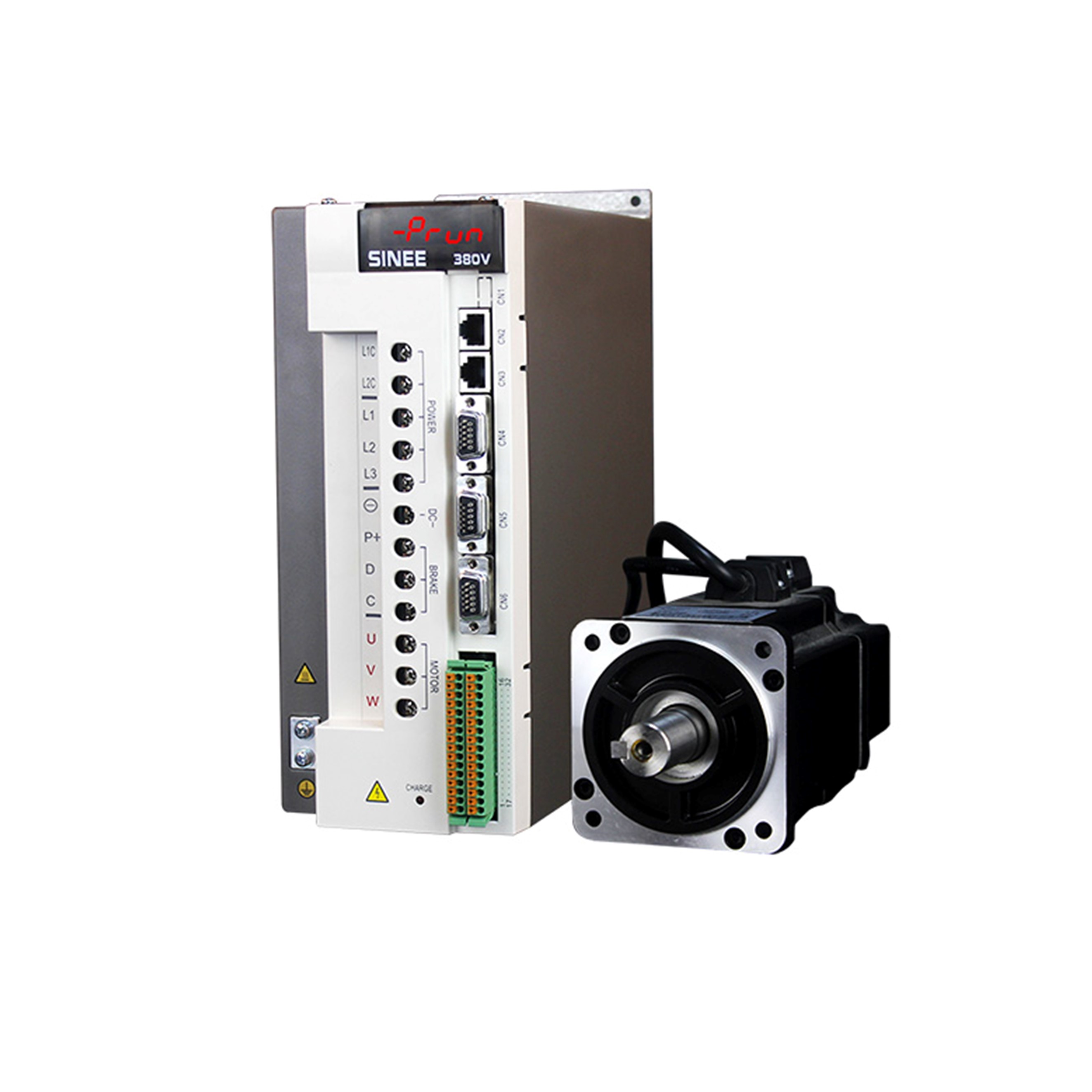 Practical applications of low inertia and high inertia of servo motors