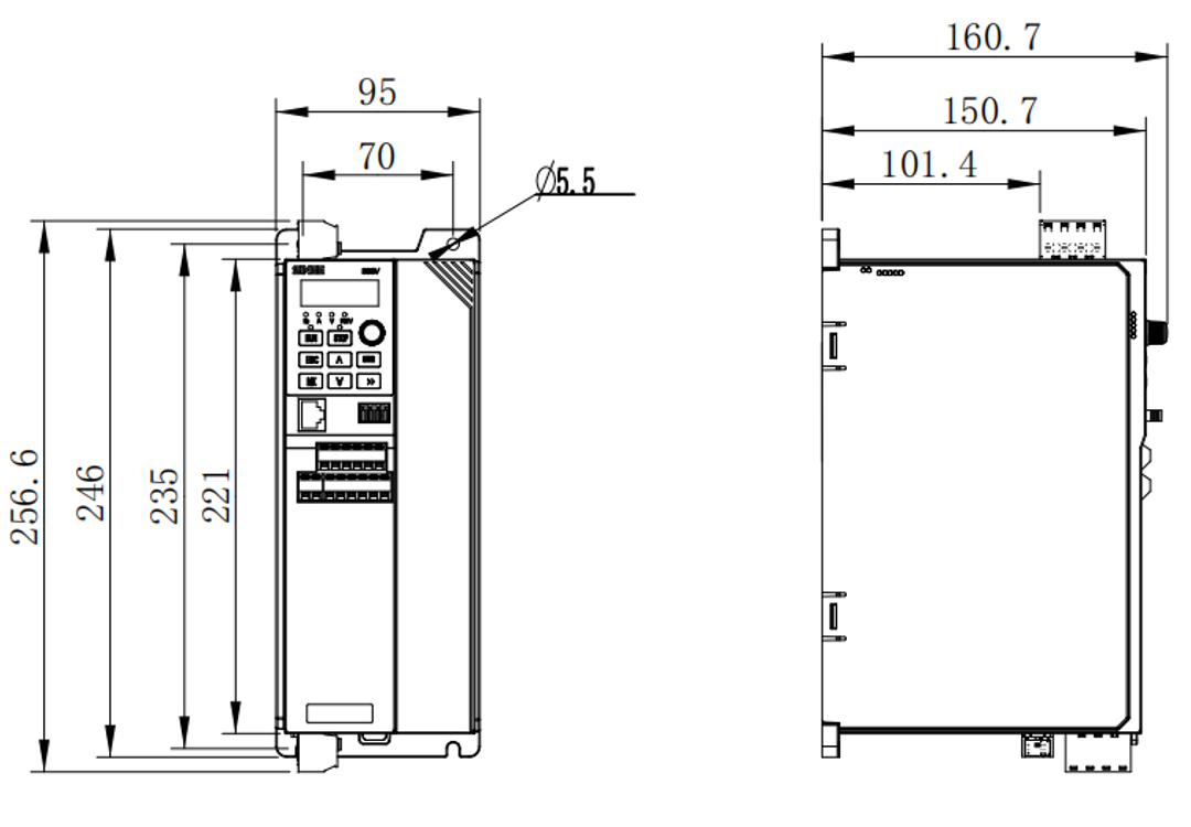 SINEE EM700 Economical VFD